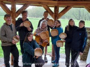 Ash splint basket making in Staffordshire | Steve Tomlin Crafts